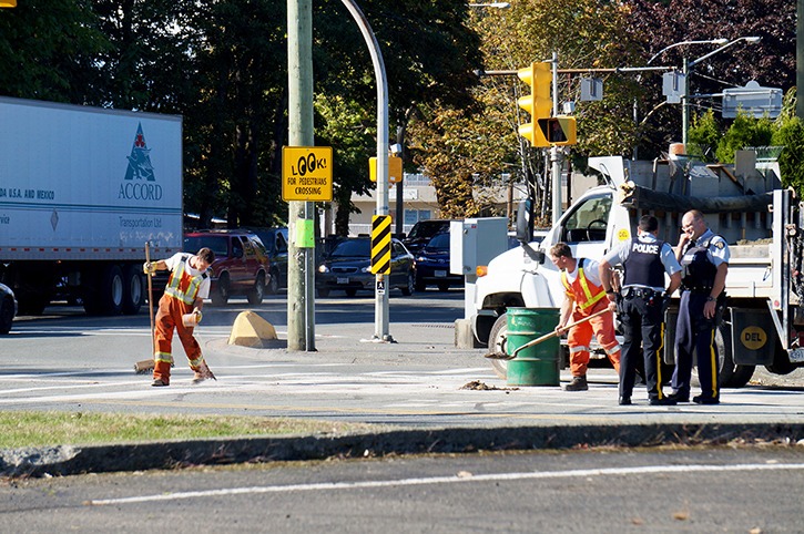 Three vehicle collision at Stamp and Roger | Port Alberni Valley News