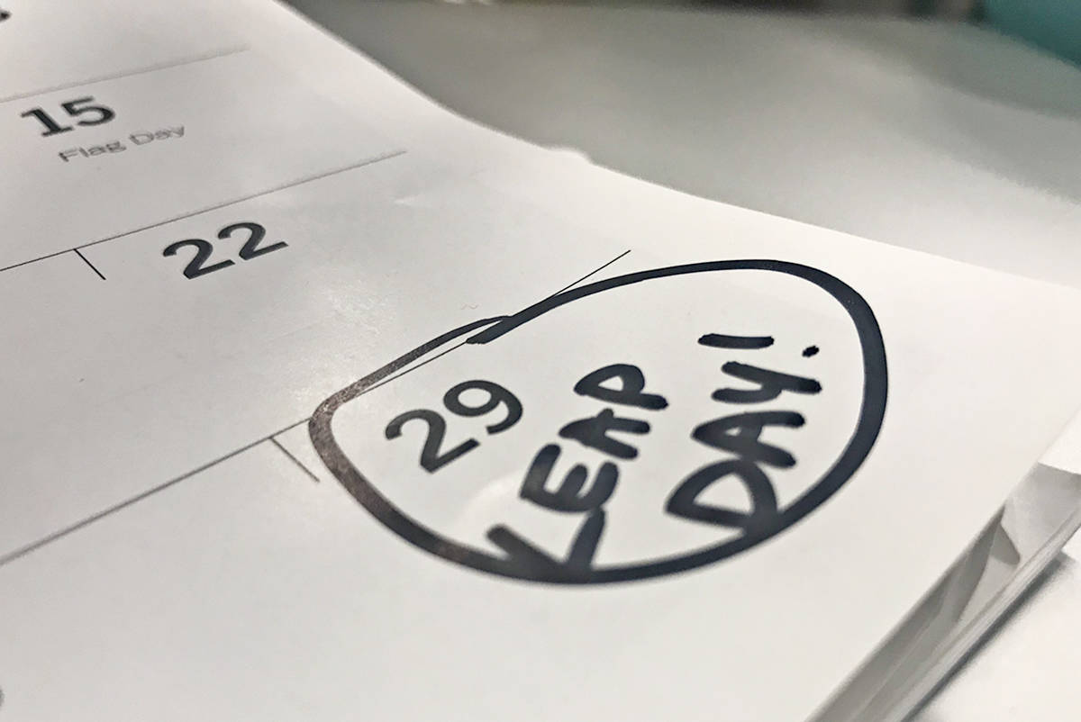 Leap Year means we get an extra day in February, so how are you ...